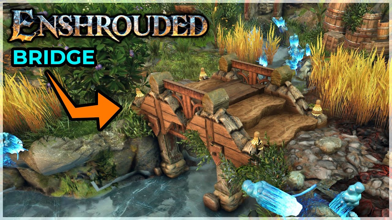 Enshrouded: How To Build a Small Bridge - YouTube