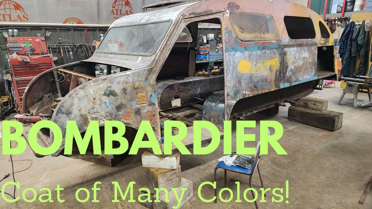 COAT OF MANY COLORS AND DIFFERENTIAL REPAIR | BOMBARDIER - YouTube
