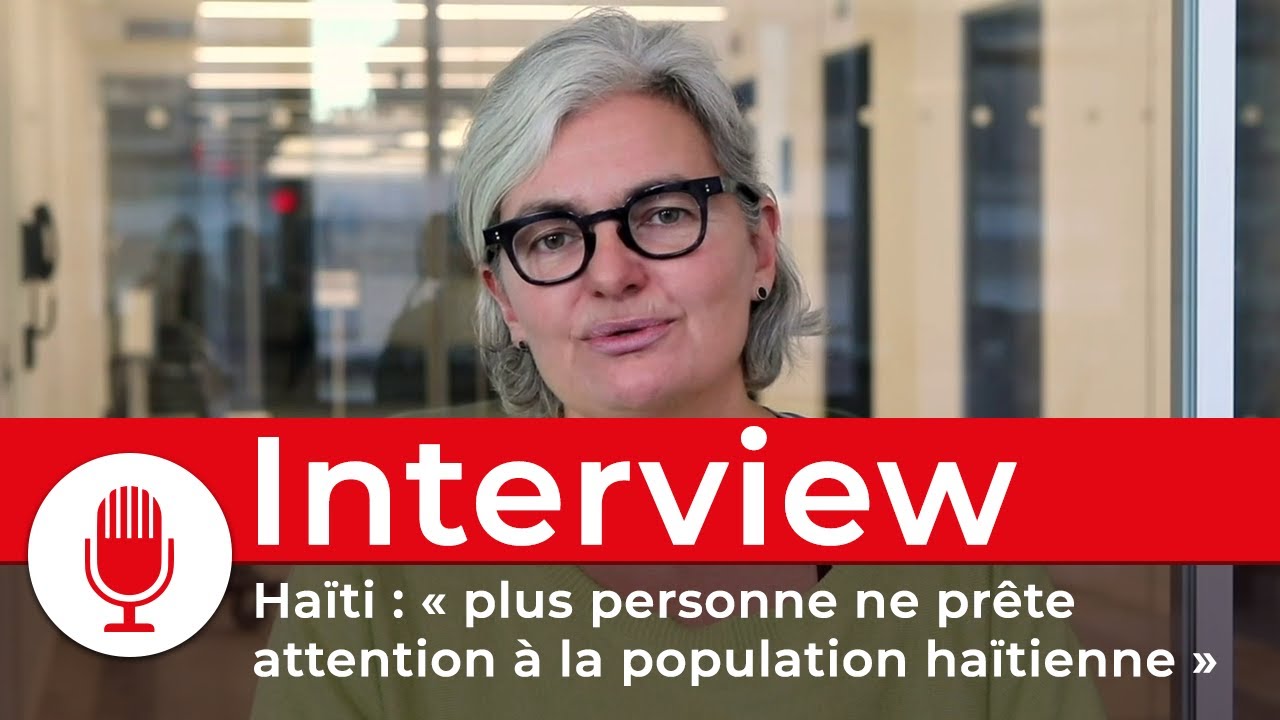 Haïti, 10 ans après le séisme, interview de Jane Coyne, cheffe de ...