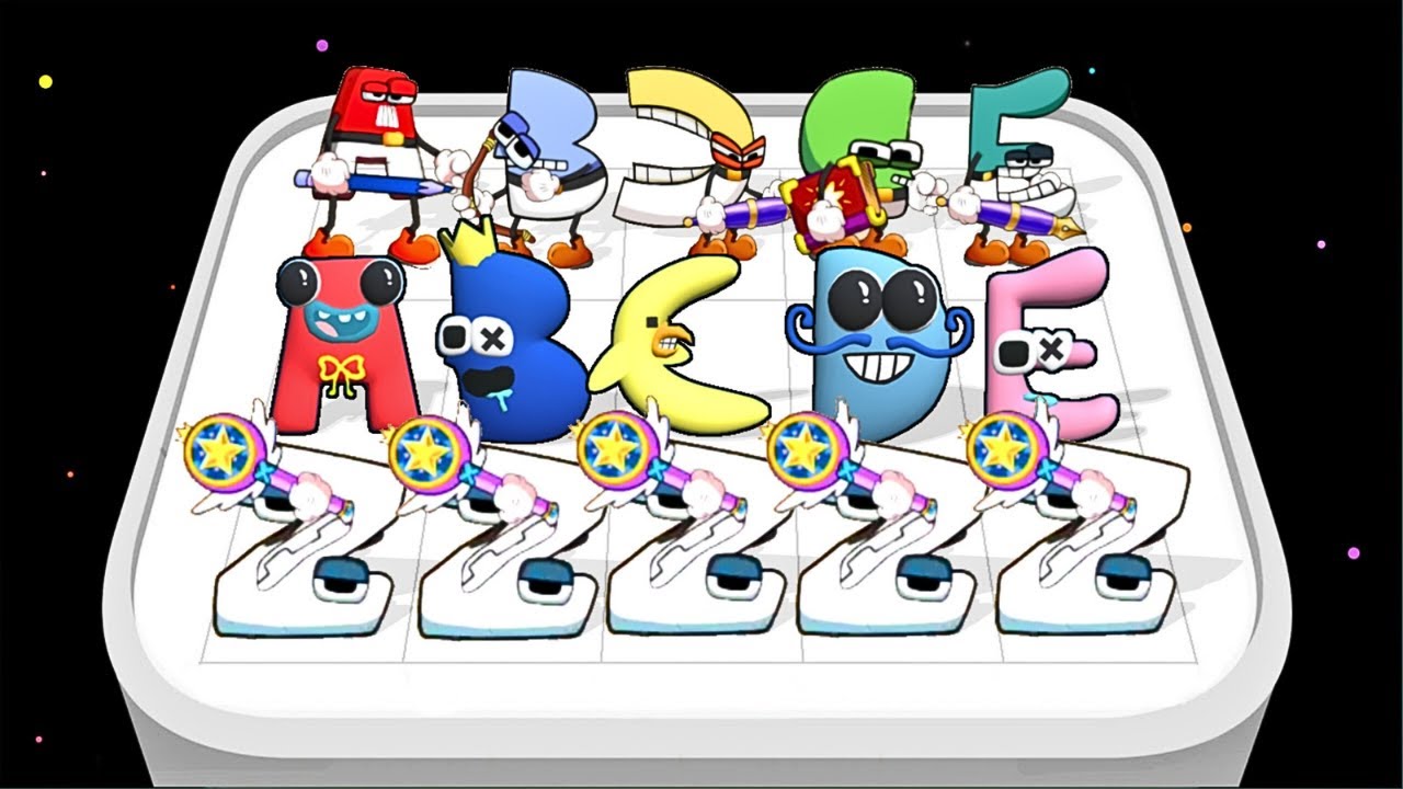 HOW CAN I WIN 😭😭😭😭 THIS LEVEL IS VERY HARD - Merge Alphabet Lore Run Vs ...