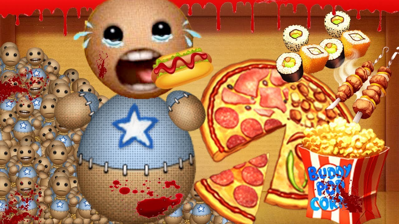 The Buddy vs Crazy Food | Kick The Buddy - YouTube
