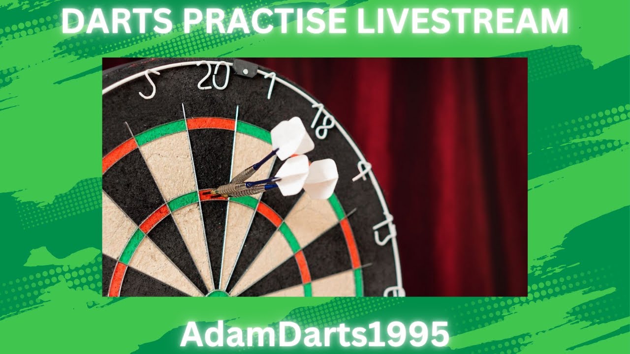 Friday Night (17/01/25) darts practise session livestream tying to ...