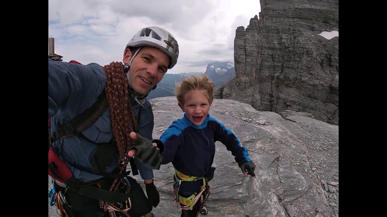 Eiger Rotstock Via Ferrata - YouTube