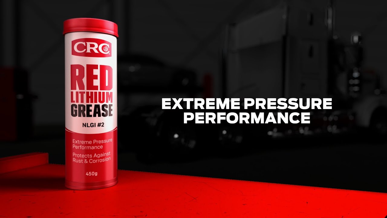 CRC Red Lithium Grease - YouTube