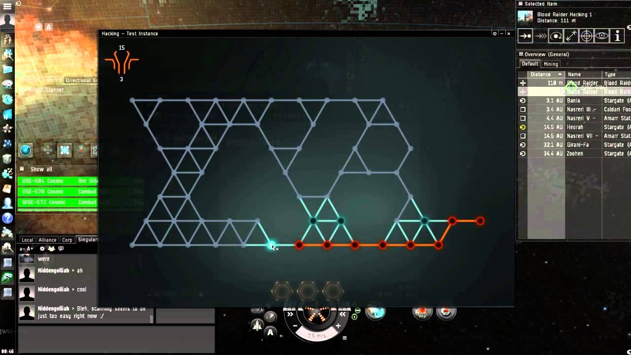 Eve Online: Odyssey New Data (Hacking) Sites WiP (SiSi) - YouTube