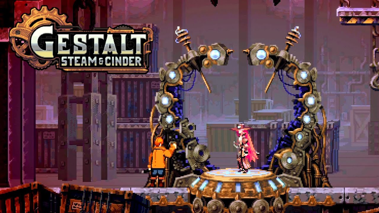 Gestalt: Steam & Cinder gameplay | 2D platforming in an stunning ...