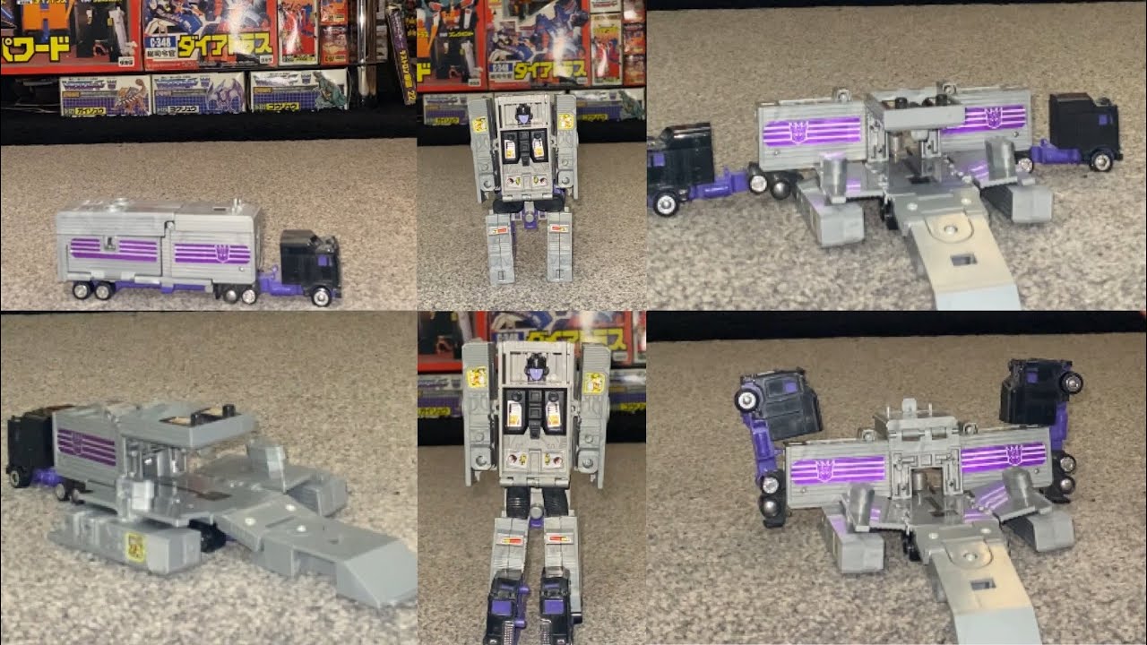 Transformers generation one motormaster complete transformation process ...