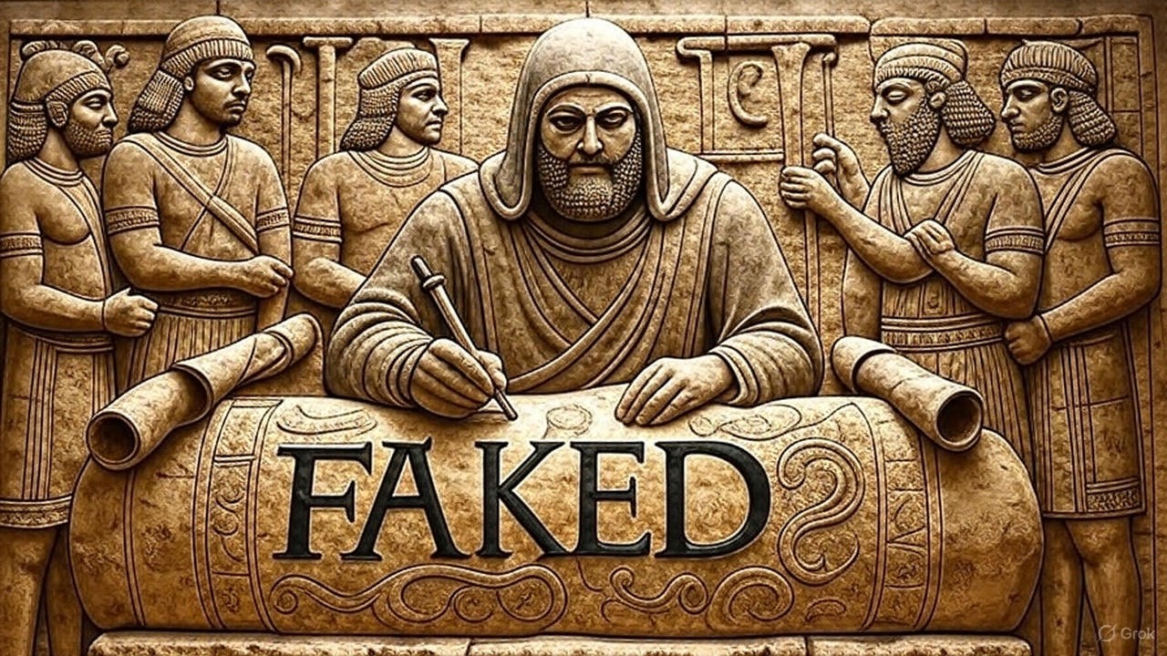 The Biggest Historical Lie: The Men Who FAKED The Old Testament (The ...