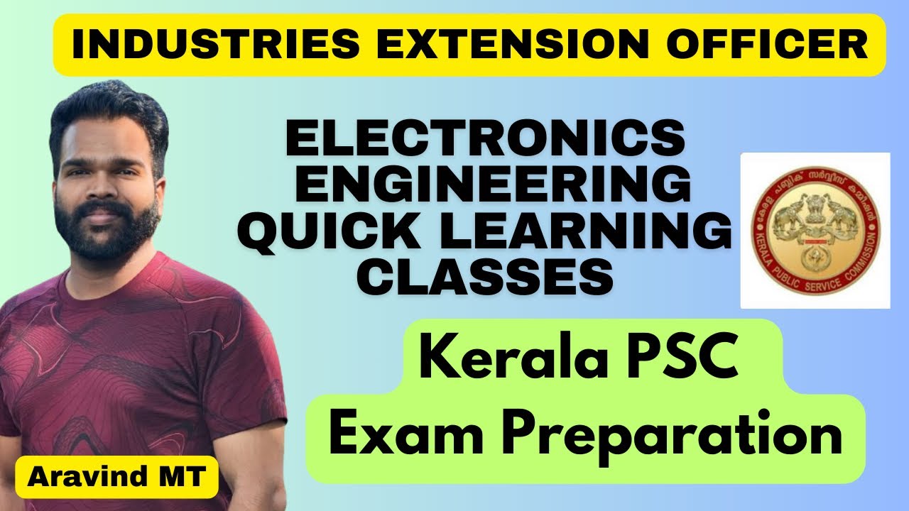 Industries Extension Officer Exam Preparation Class-7 || IEO Kerala Psc ...