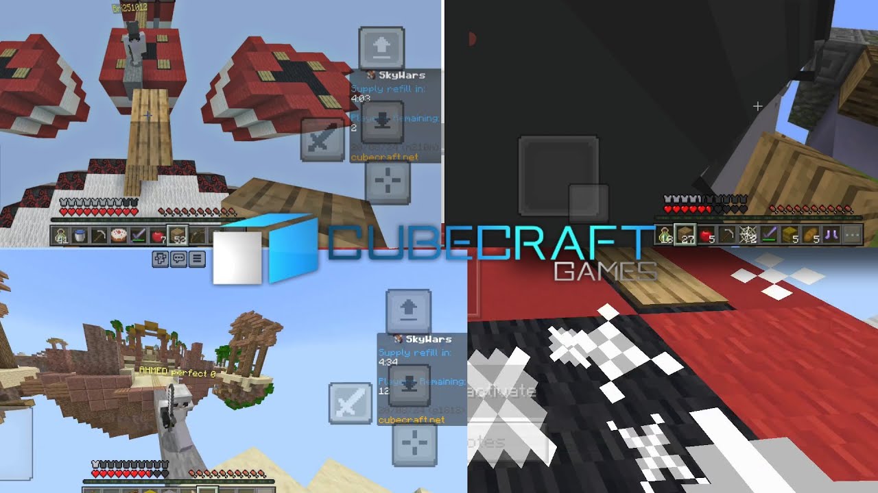 Minecraft cubecraft gameplay #minecraft - YouTube