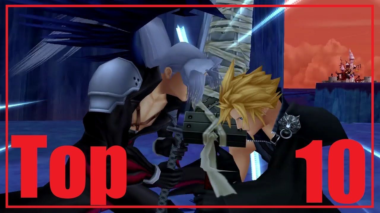 Top 10 Kingdom Hearts Fight Scenes - YouTube