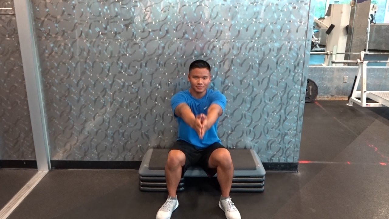 Bodyweight Box Squat - YouTube