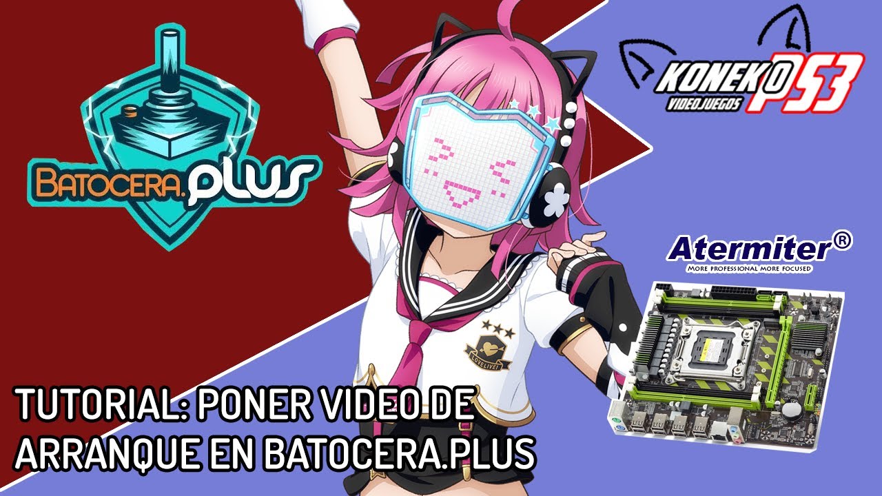 Tutorial: Poner video de arranque en Batocera.PLUS (splash video) - YouTube