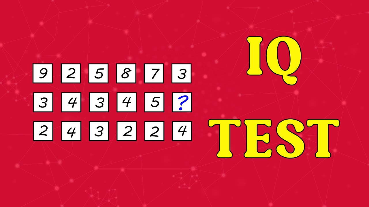 IQ test with answer | Clevers answer this math intelligence test - YouTube