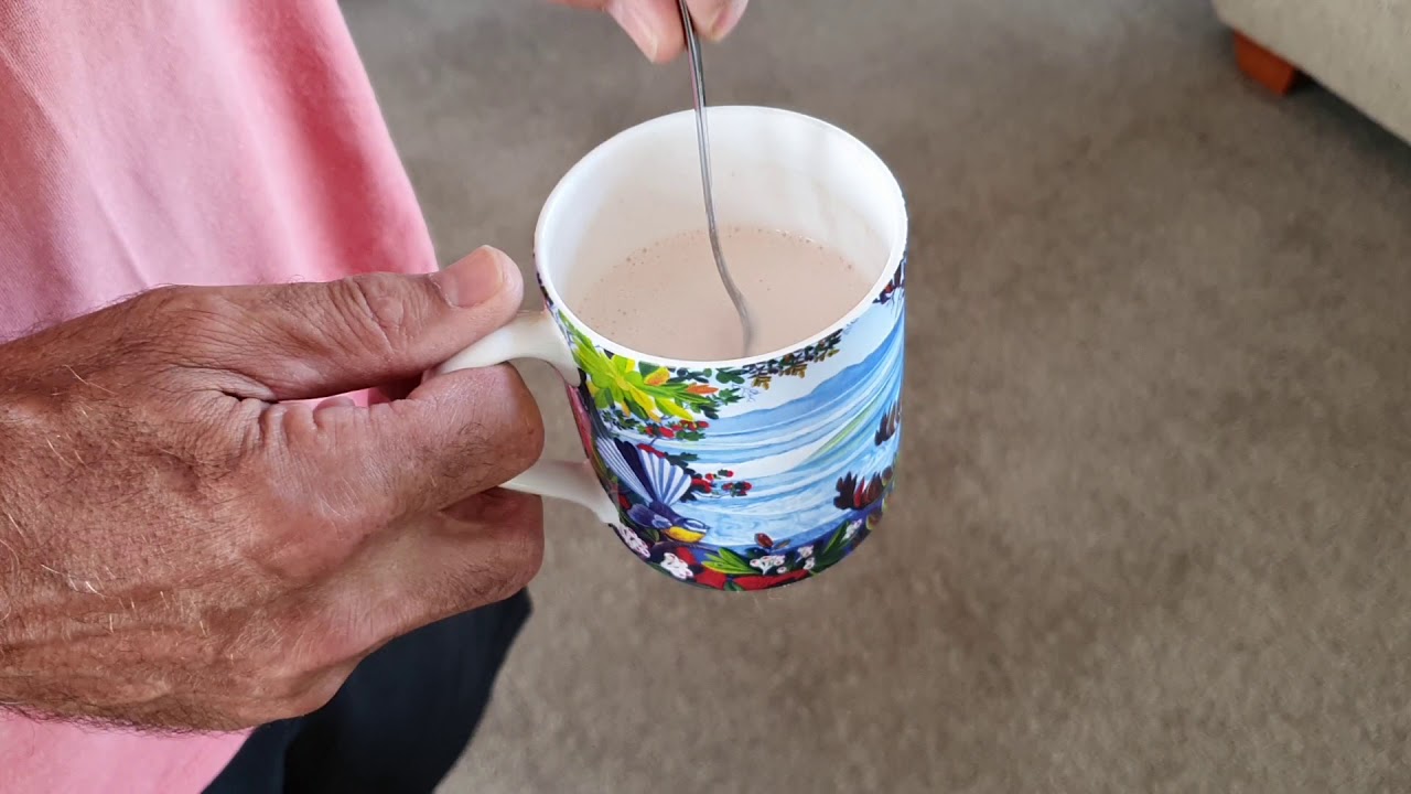 Cup tapping frequency change - YouTube