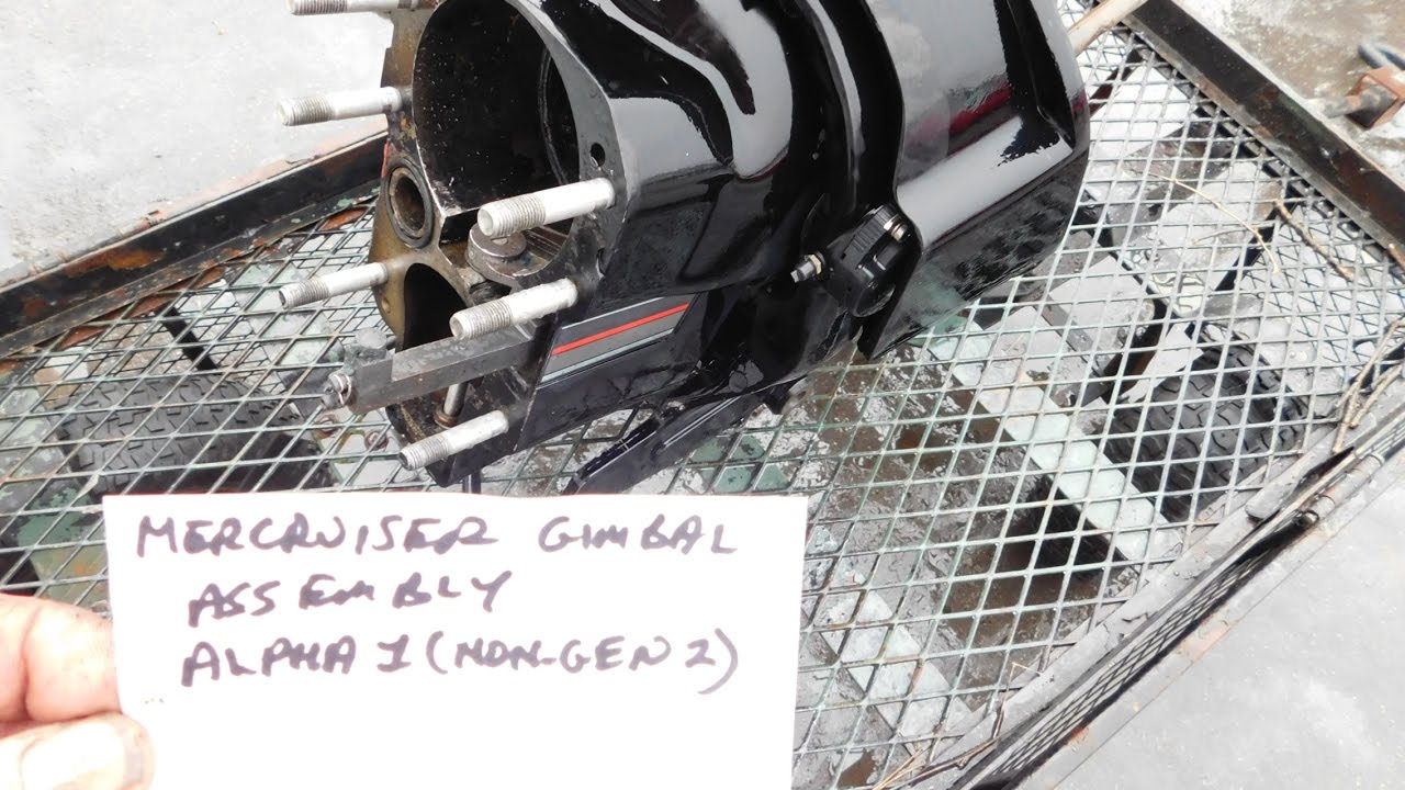 FOR SALE - Mercruiser Gimbal Assembly Alpha 1 Non Gen 2 $299.95 D-4 ...