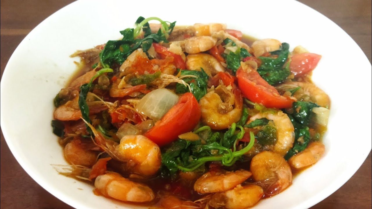 Udang Rica kemangi super mantap, menu masakan sehari hari - YouTube