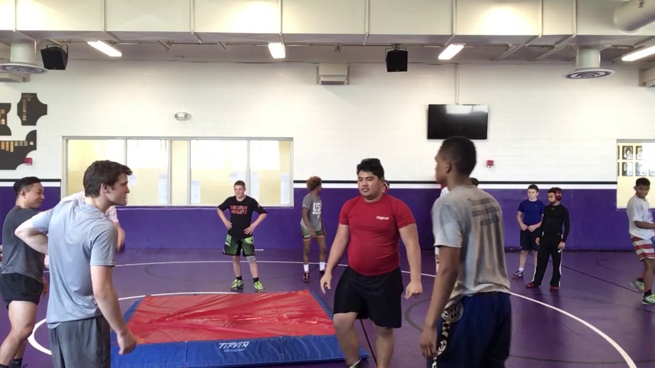 Team Maryland Body Lock Throws - YouTube