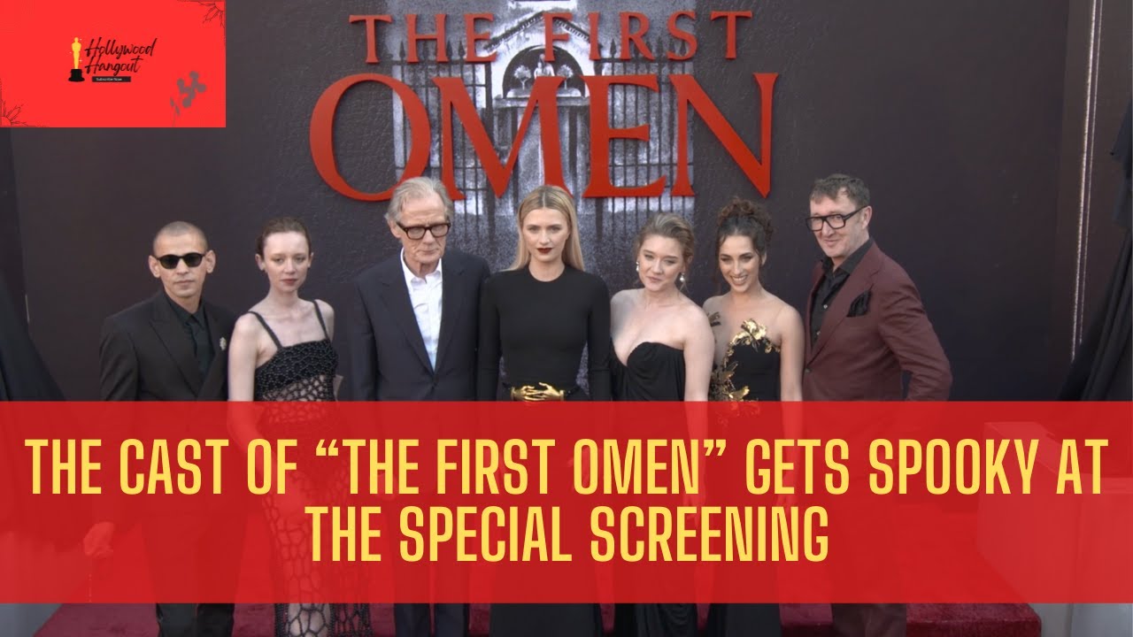 The Cast of "The First Omen" Gets Spooky at the Special Screening - YouTube