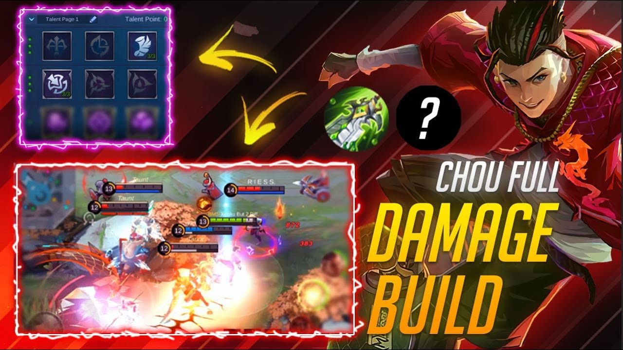 THIS IS WHAT PRO-CHOU USERS TO DEAL FULL DAMAGE | CHOU FULL BUILD ...