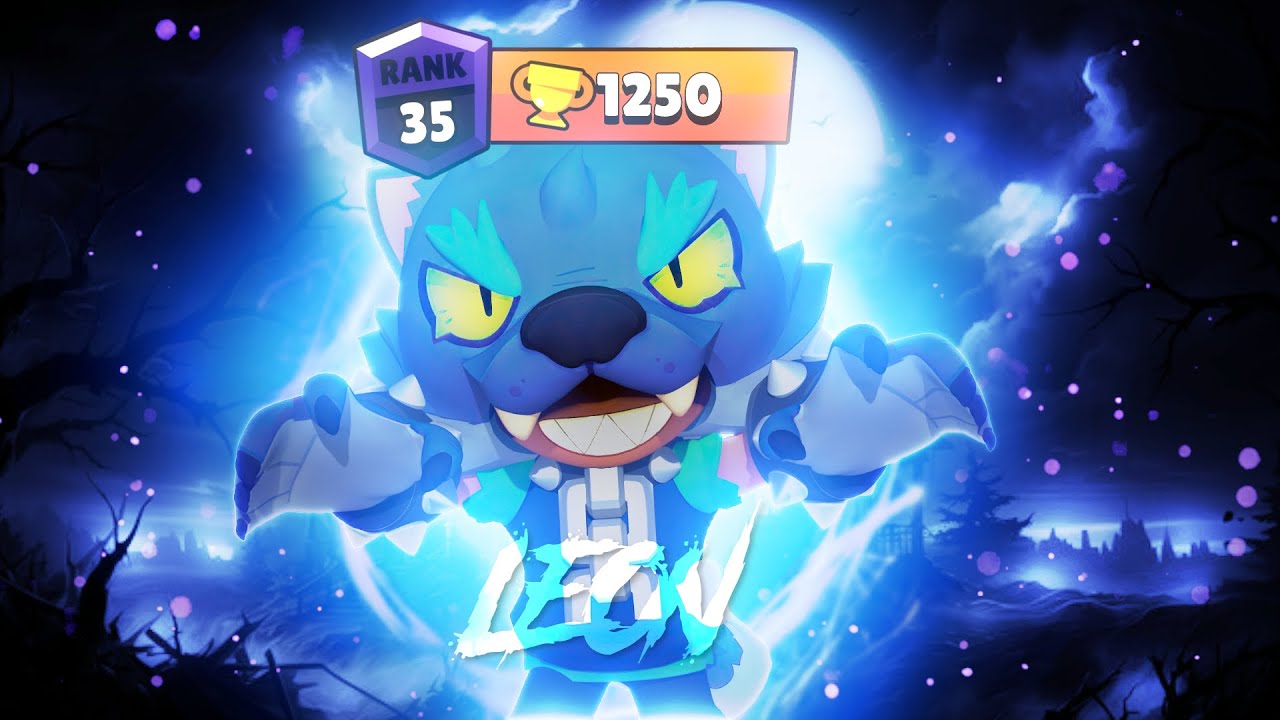 Leon Rank 35 in Brawl Ball (1305🏆) - YouTube