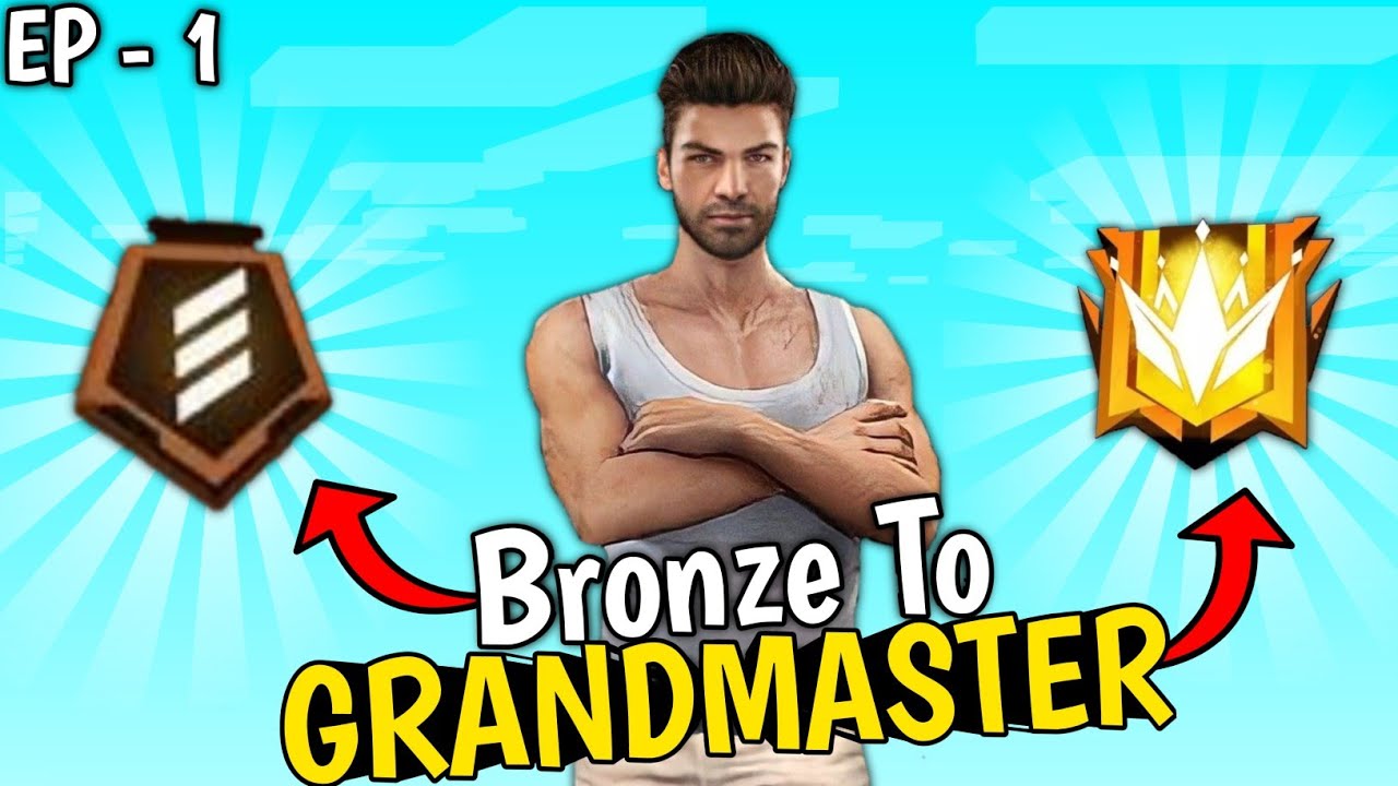 Bronze To Grandmaster 🔥 | CS Rank Pushing Challenge | FREE FIRE INDIA ...