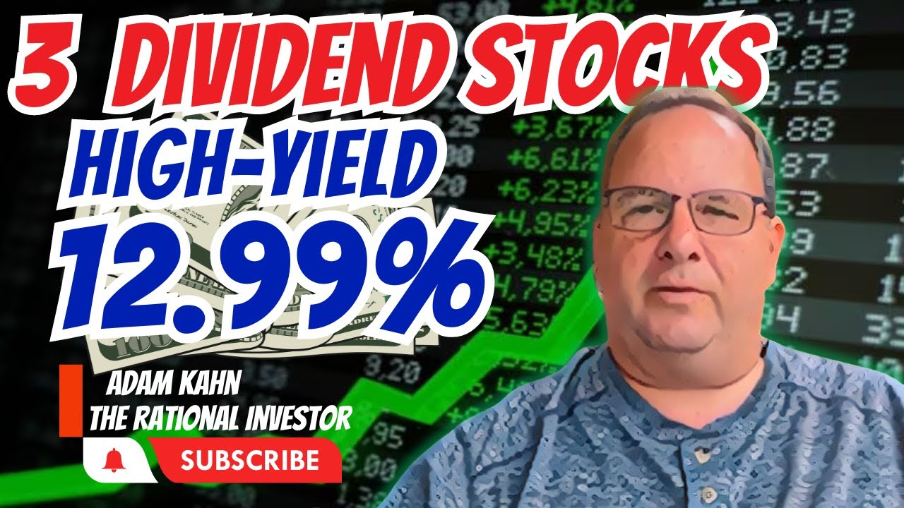 3 High Yield Dividend Stocks You Can Buy Today | Pro Tips | 12.99% Yield #stockmarket #stock # ...