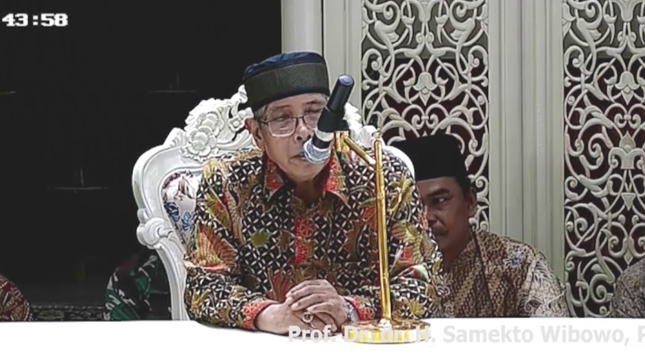 Prof. Dr. dr. H. Samekto Wibowo, P.Far.K., Sp.FK(K). Sp.S(K) / MUHARRIKUN NAJAAH - YouTube