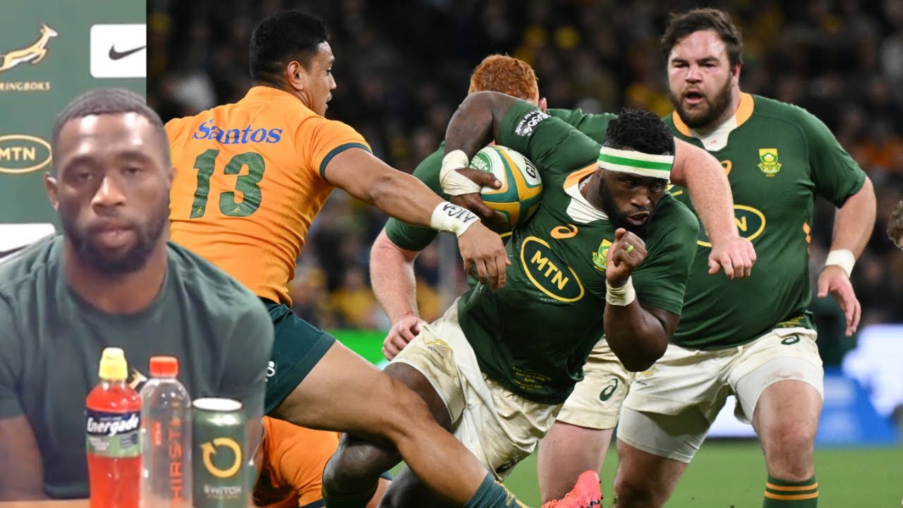 Siya Kolisi Springboks Captain Press Conference - YouTube