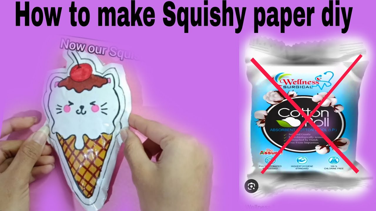 HOW TO MAKE A SQUISHYMALLOW PAPER SQUISHY| *ESY TUTORIAL*| RENUART#asmr ...