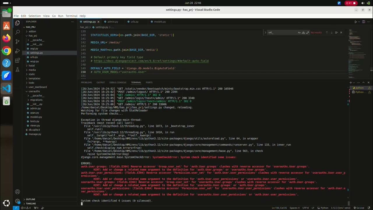 Auth User groups clashes... - YouTube