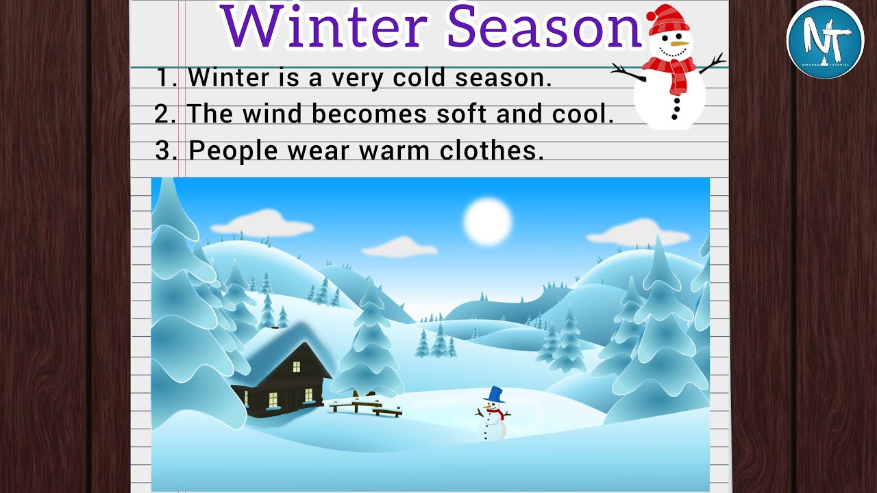 10 lines on winter season ll winter season essay in english ll winter ...