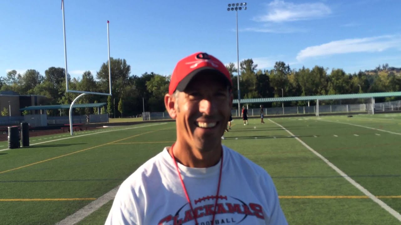 Clackamas coach Joe Bushman previews his team - YouTube