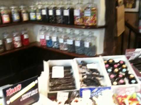 Whitby Shops, Sandgate Sweet Shop - YouTube