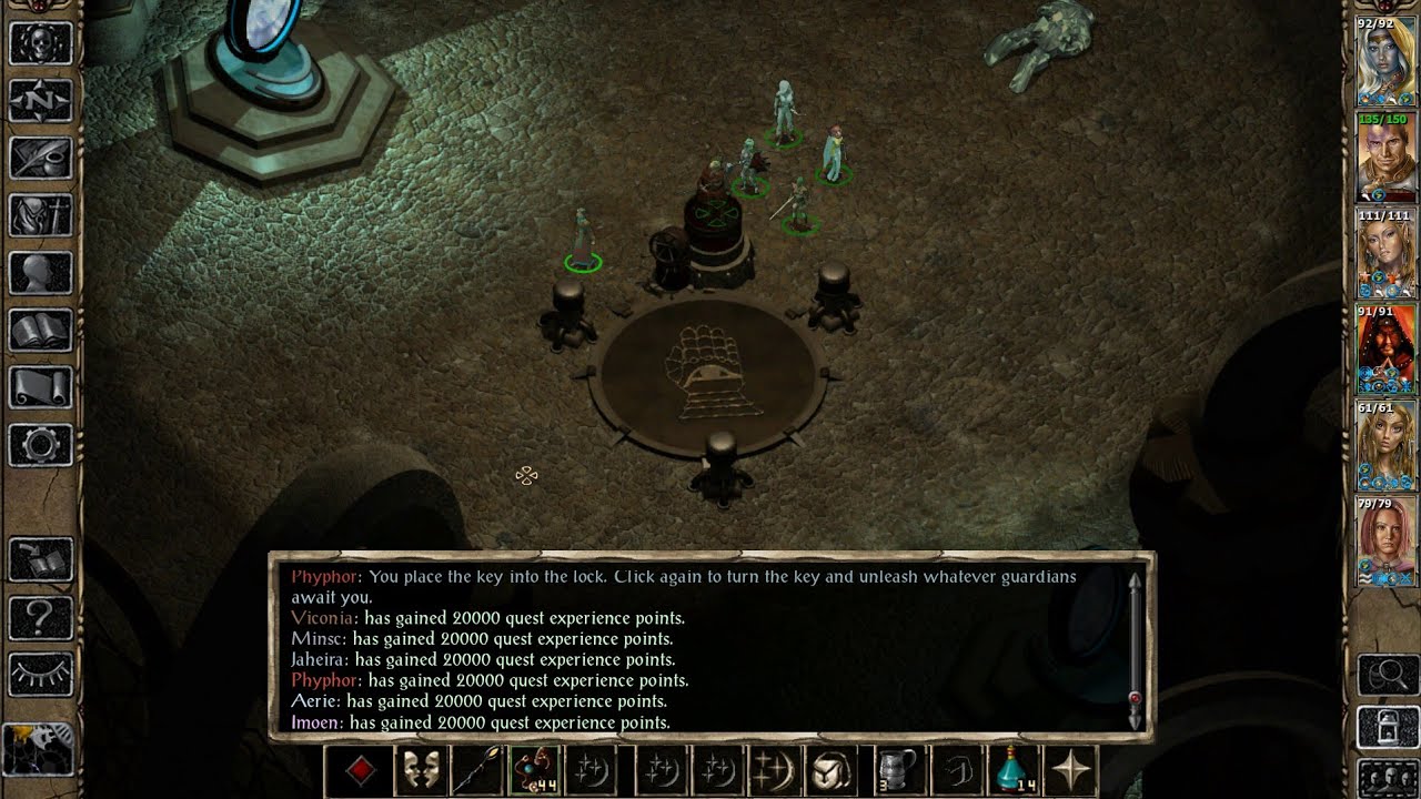 Baldur's Gate 2 Episode 84 - Watcher's Keep Challenges. - YouTube