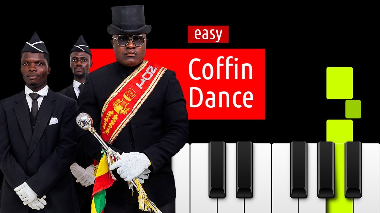 COFFIN DANCE Piano Tutorial 🎹 EASY - YouTube