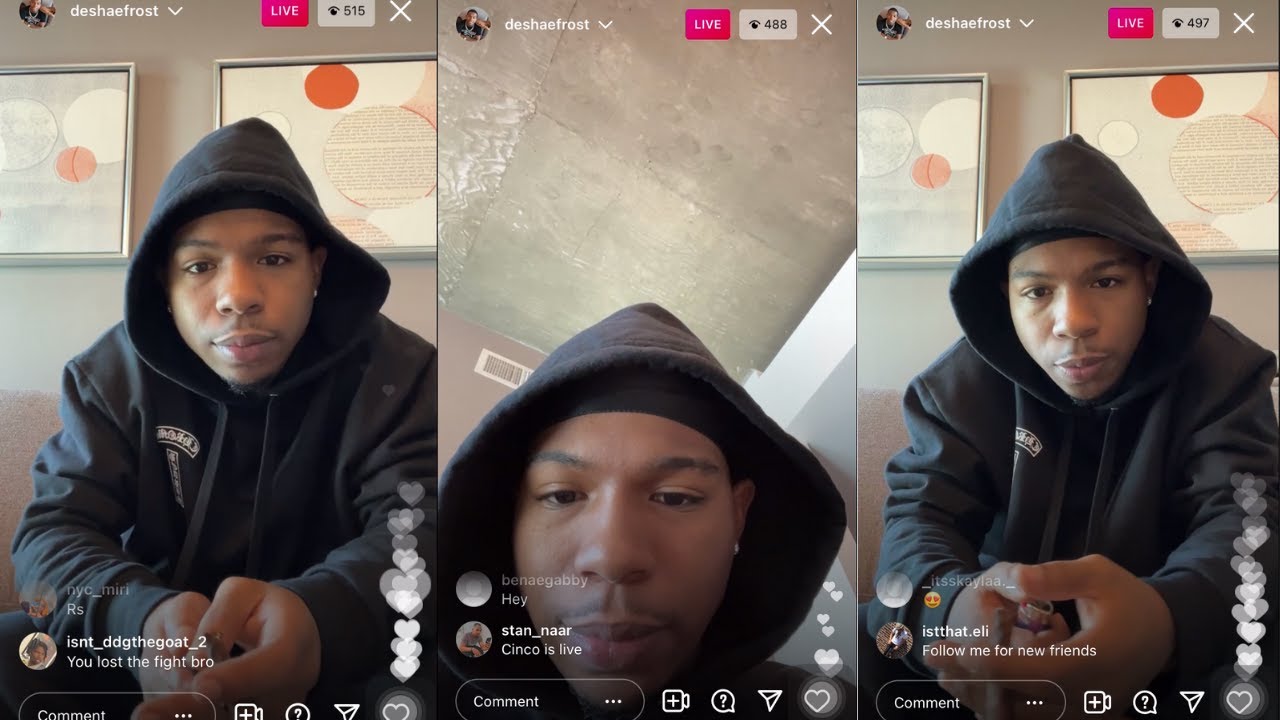 Deshae IG Live | Freestyle Session (10/10/21) - YouTube