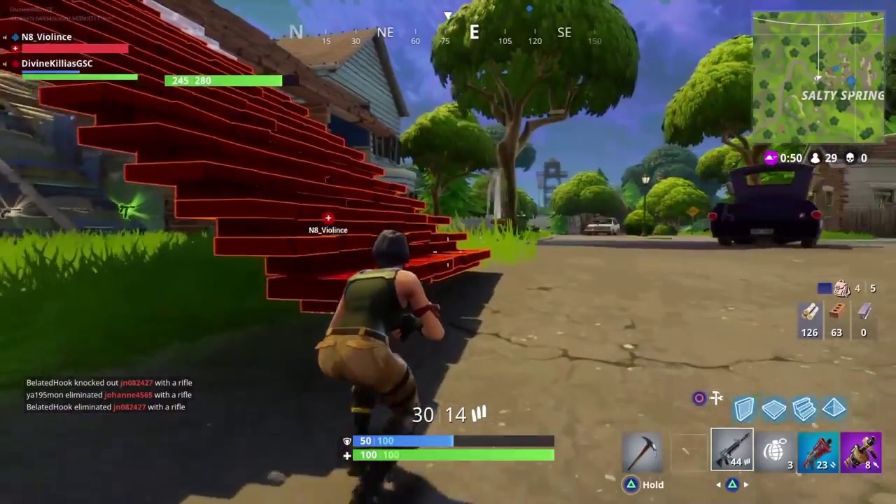 First time playing Fortnite - YouTube