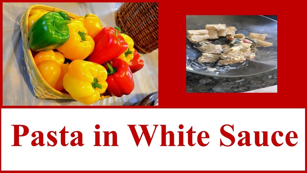 Divine Recipe - Pasta with White Sauce - YouTube