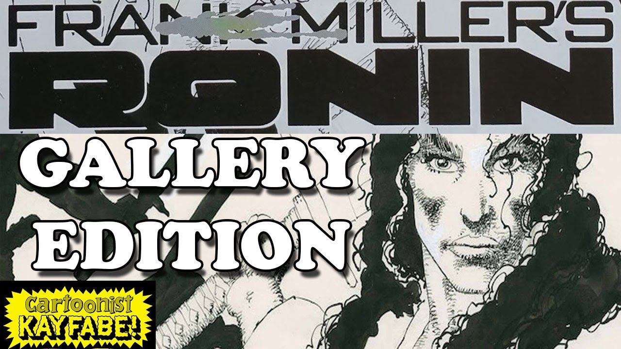 Frank Miller's Ronin Gallery Edition! Hundreds of Pages of Original Art ...