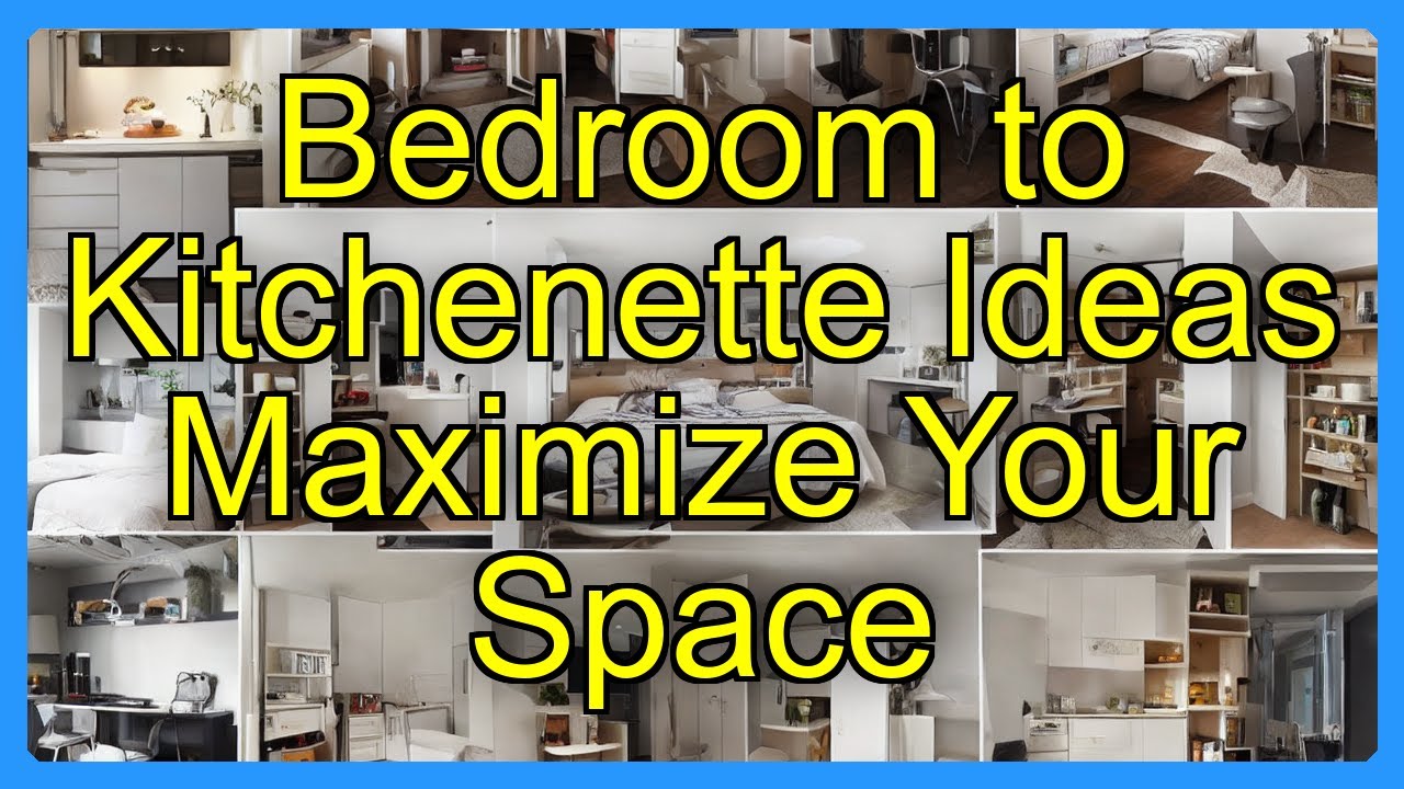 Bedroom to Kitchenette Ideas Maximize Your Space - YouTube