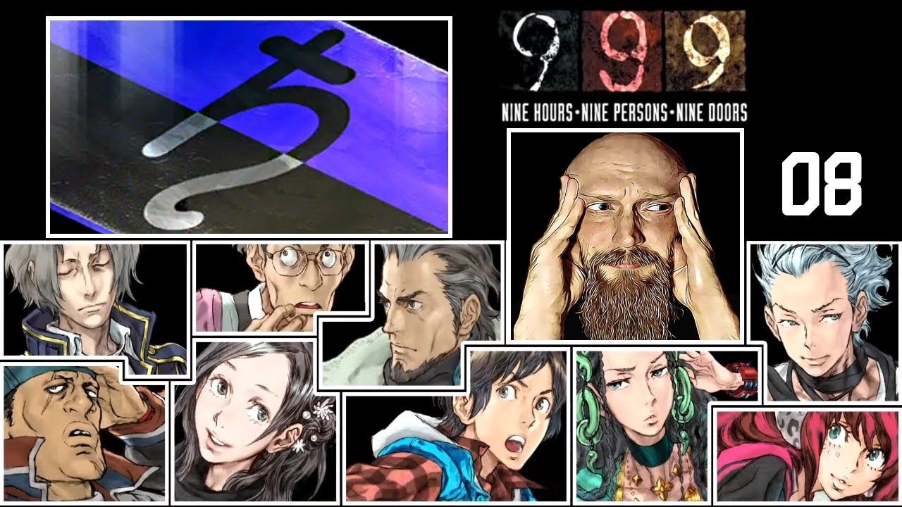 Snake | Zero Escape: 999 | Part 8 [Blind Playthrough] - YouTube