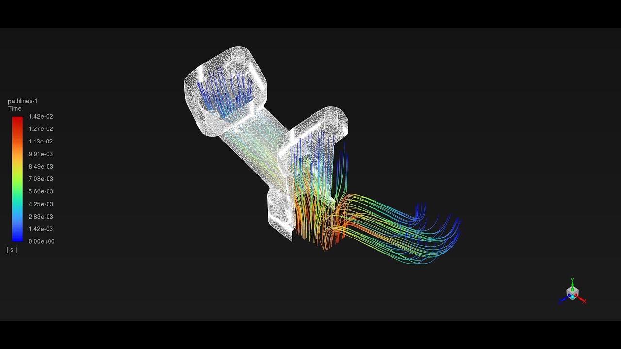 Fluid Flow in an Exhaust Manifold – Part 03 | Ansys Fluent Postprocessing (10-Minute Quick ...