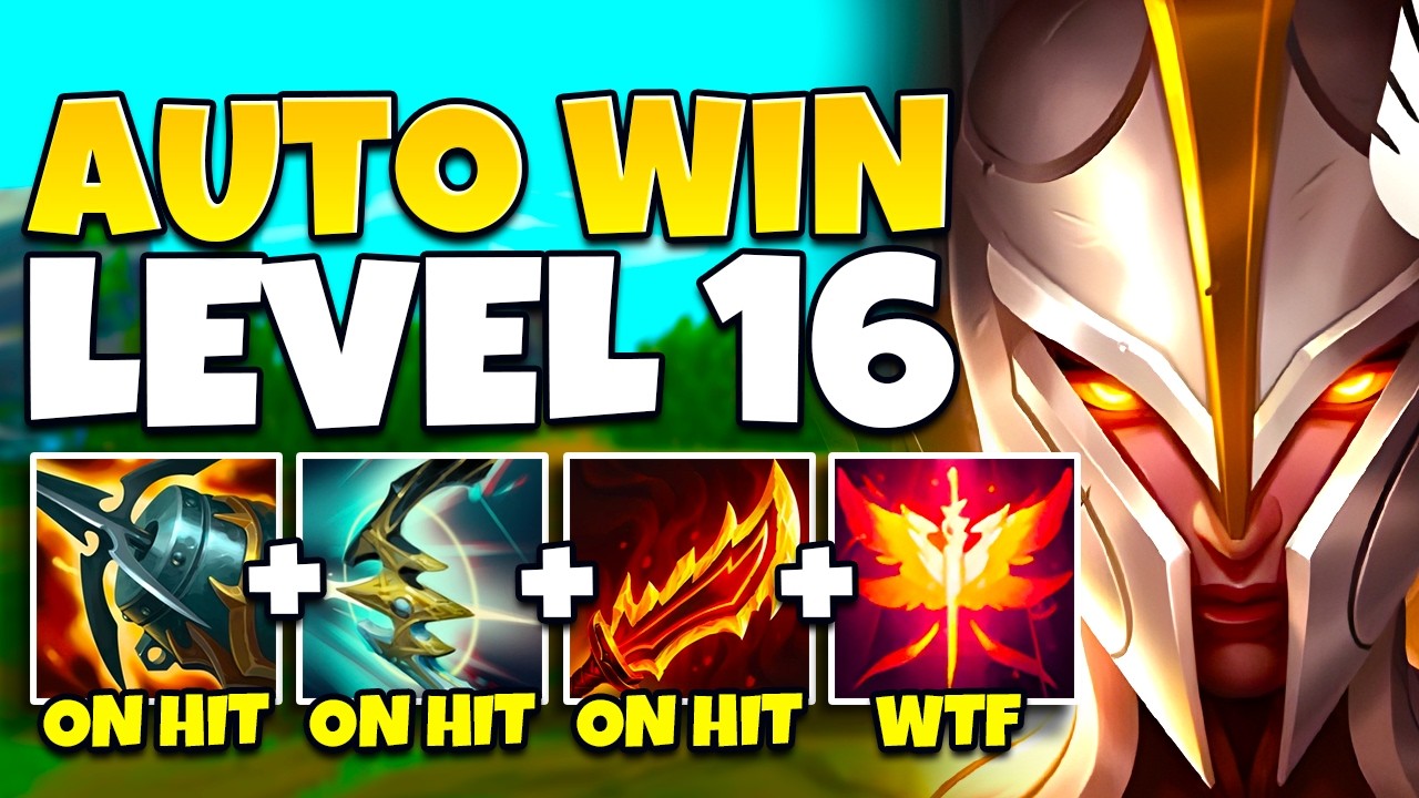 This Kayle build is literally a guaranteed win at Level 16... (SKAYLE ...
