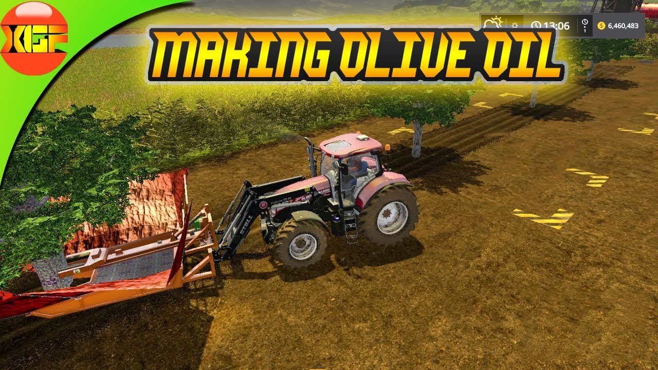 Cantabria Infinite gameplay #8, Making olive oil in farming simulator ...