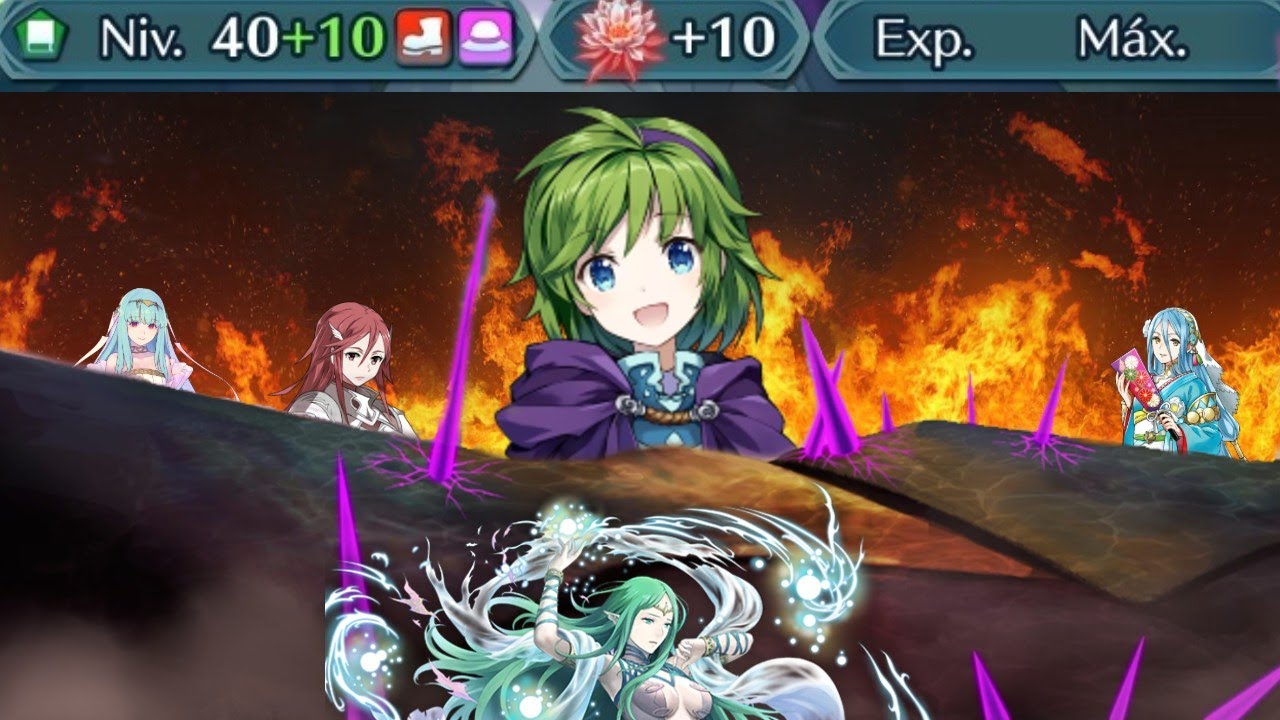 [FEH] Nino and her friends destroy Naga in 2 turns - Mythic Hero Battle ...