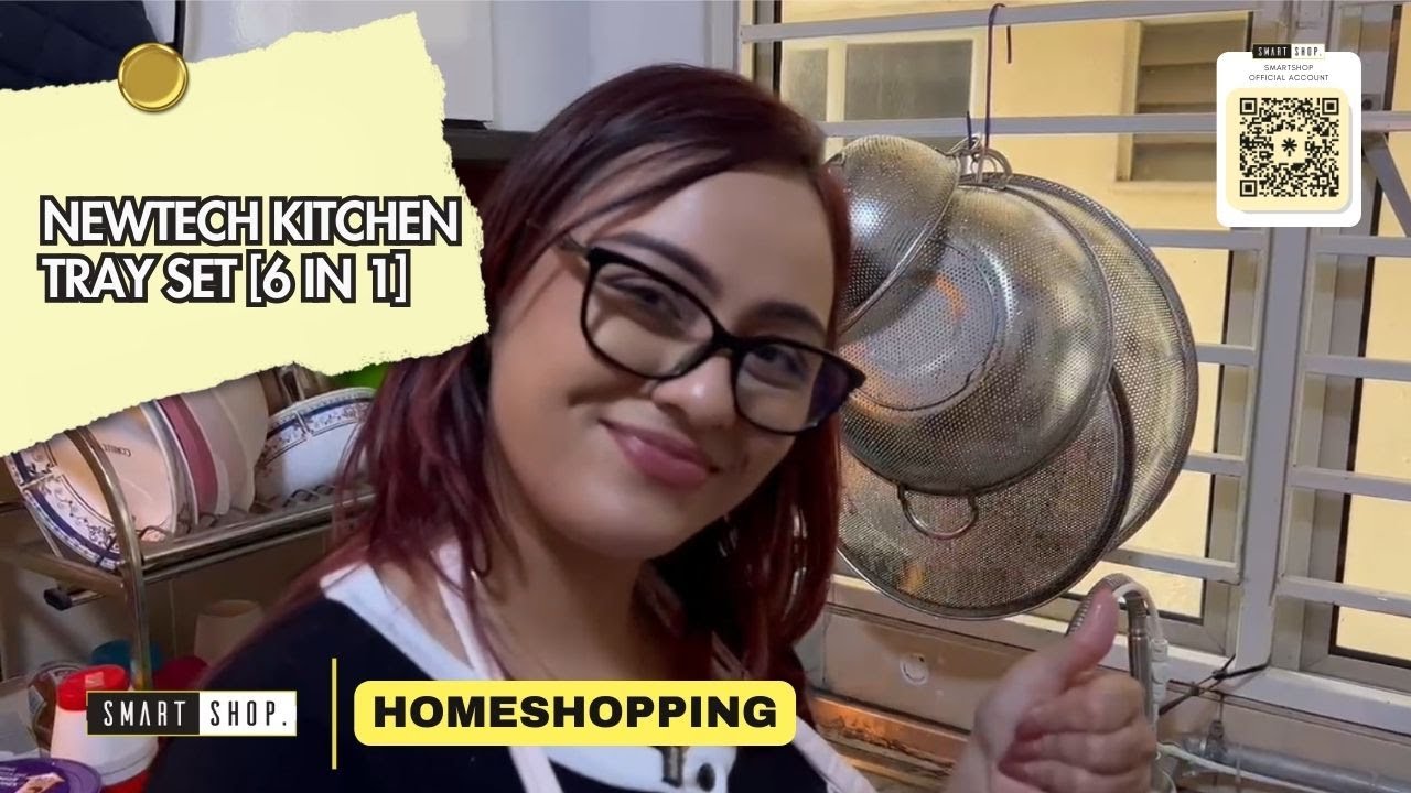 SMARTSHOP - NewTech Kitchen Tray Set [6 In 1] - YouTube