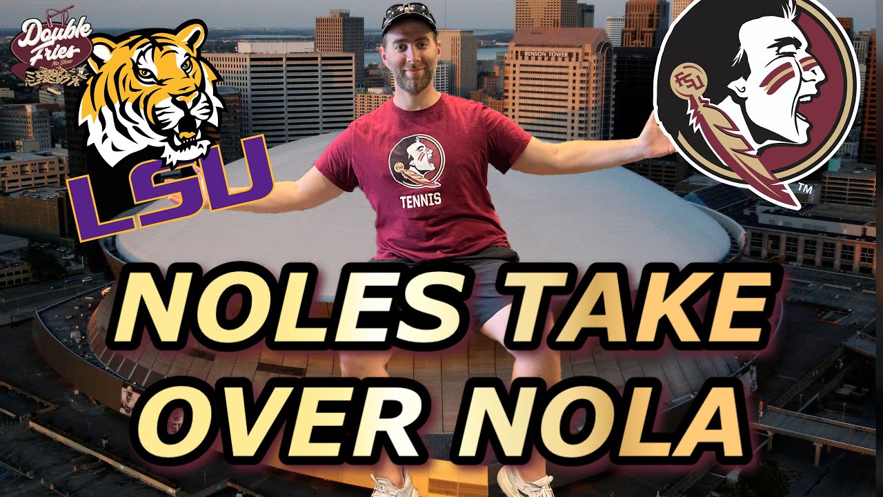 FSU vs. LSU Football - New Orleans is PURE CRAZINESS!!! - YouTube