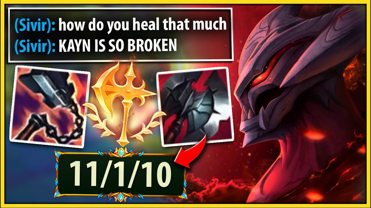 It Is Actually Impossible To Counter Kayn This Season | Challenger Kayn ...