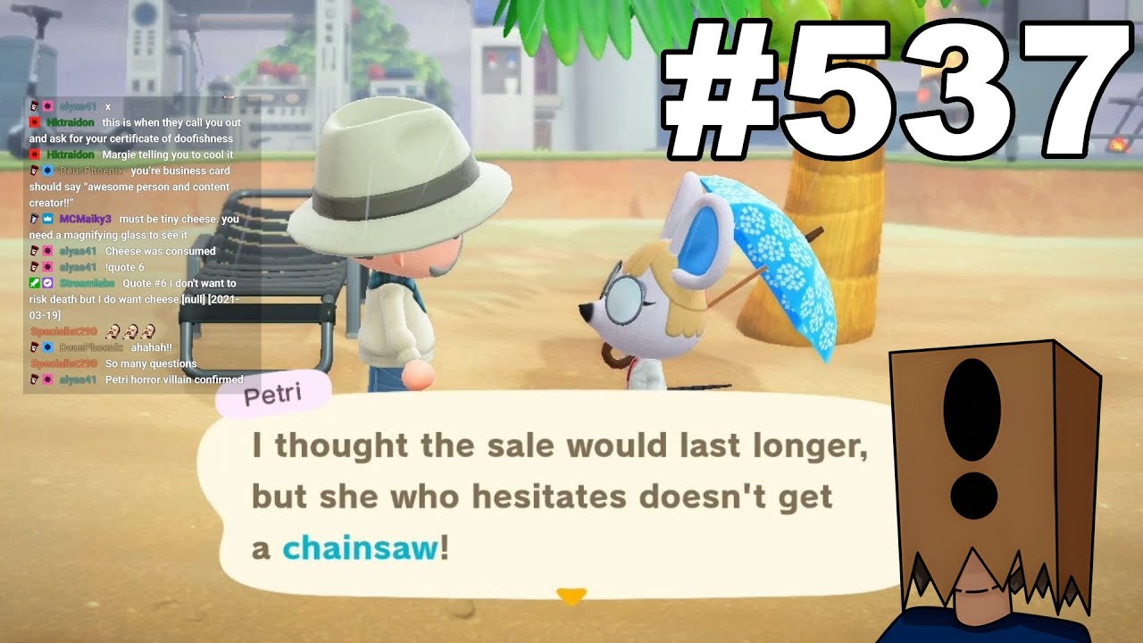 Animal Crossing New Horizons Stream VOD #537 (16/03/2024): The Troll ...